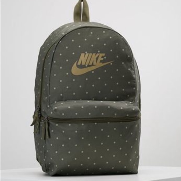 Nike | Bags | Nwt Nike Heritage Polka Dot Backpack | Poshmark